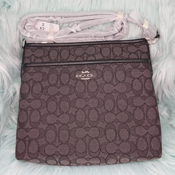 Coach | Bags | Coach File Crossbody In Signature Jacquard | Poshmark